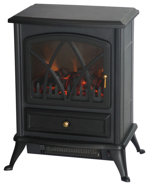 Comfort Glow Ashton Electric Stove Black - Modern - Freestanding Stoves ...