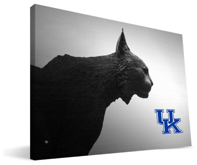 University of Kentucky Wildcats Wildcat Statue Canvas Print ...