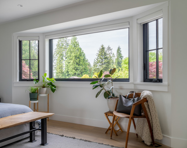 North Vancouver Board and Batten Home | Window and Door Replacement ...