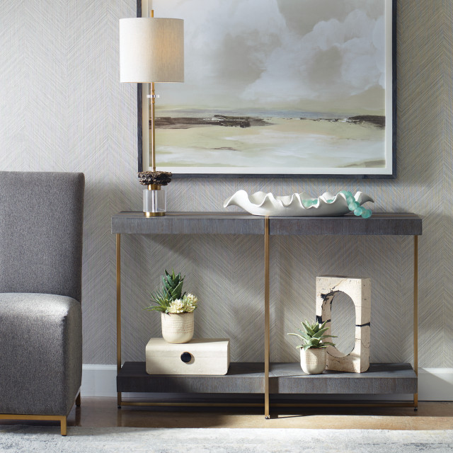 Taja Console Table - Contemporary - Console Tables - by Uttermost | Houzz
