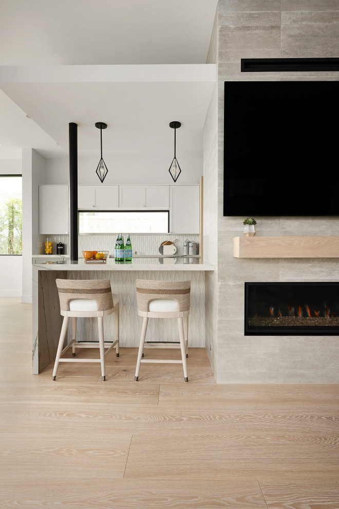 Del Mar Ocean View Modern Tri-Level Full Home Renovation - Modern ...