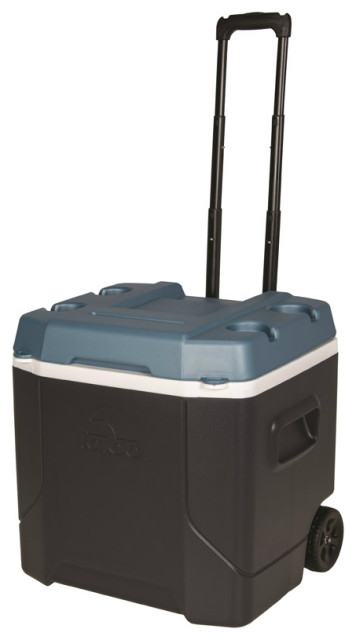 Igloo 34210 MaxCold Profile Cooler, Blue/Grey, 54 Quart - Coolers And ...