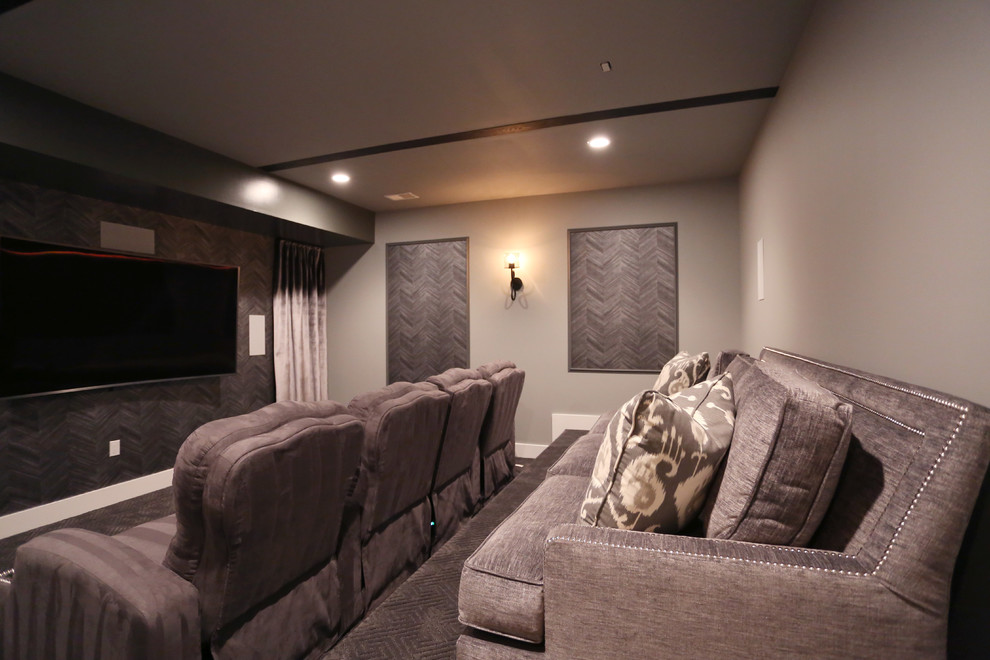 Grey Matters Media Room / Home Theater - Home Theater - DC Metro - by ...