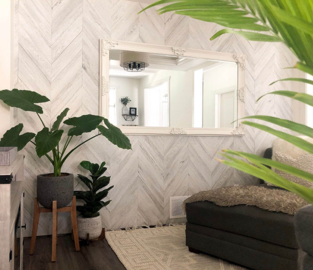 Patio 17" Wide Round Standing Pot - Farmhouse - Outdoor Pots And ...