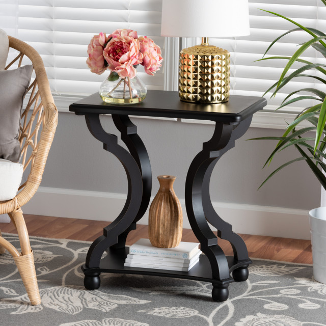Emmy End Table - Traditional - Side Tables And End Tables - by Baxton ...