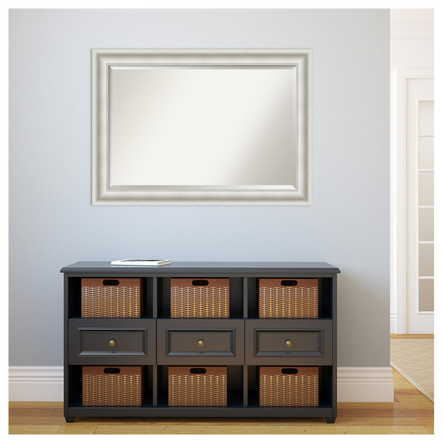 Parlor Framed Wall Mirror, 41.5 in. x 29.5 - Traditional - Wall Mirrors ...