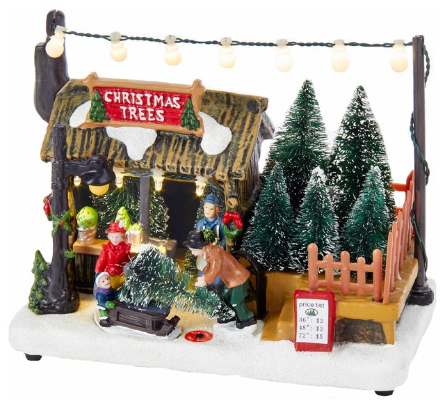 Kurt Adler 7" Battery Operated Led Christmas Tree Shop - Contemporary ...