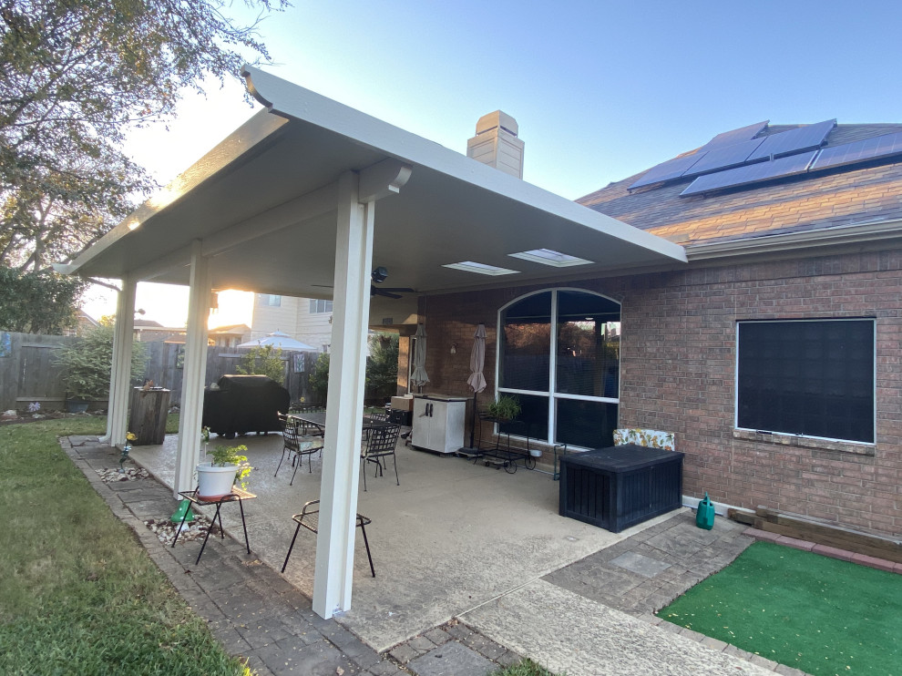 Solid Insulated Patio Cover - Contemporary - Patio - Austin - by ...