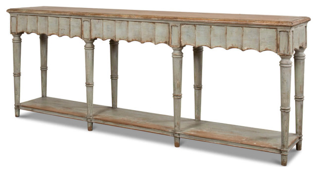 Large French Country Console Table - French Country - Console Tables ...