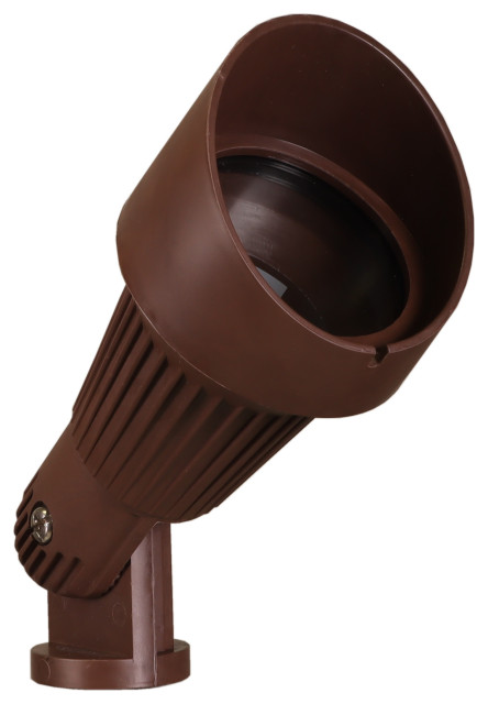 Low Voltage Rust Outdoor Directional Fiberglass Bullet- BPL104 ...