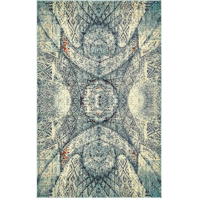 Unique Loom Munch Vita Rug, 5'x8' - Contemporary - Area Rugs - by ...