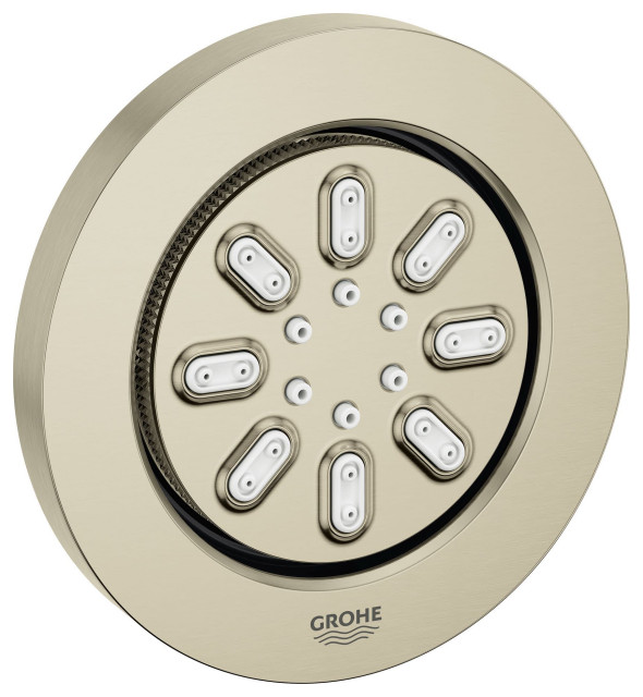 Grohe 26 744 Rainshower Aqua 2 Function Round Metal Body Spray ...