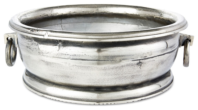 Cast Round Wine Tub, 24"x22.5"x8.5" - Traditional - Ice Tools And ...