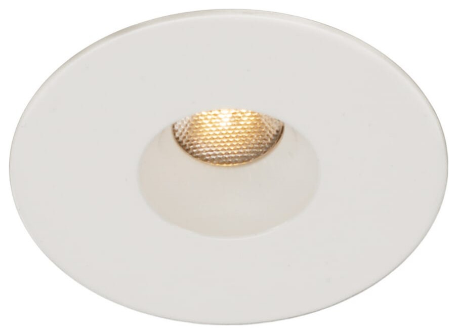 WAC Lighting LEDme 12V Miniature Recessed 1-Light Task Light in White ...
