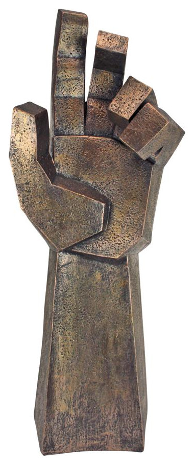 Design Toscano Freedom Rising Modern Cubist Hand Statue - Contemporary ...