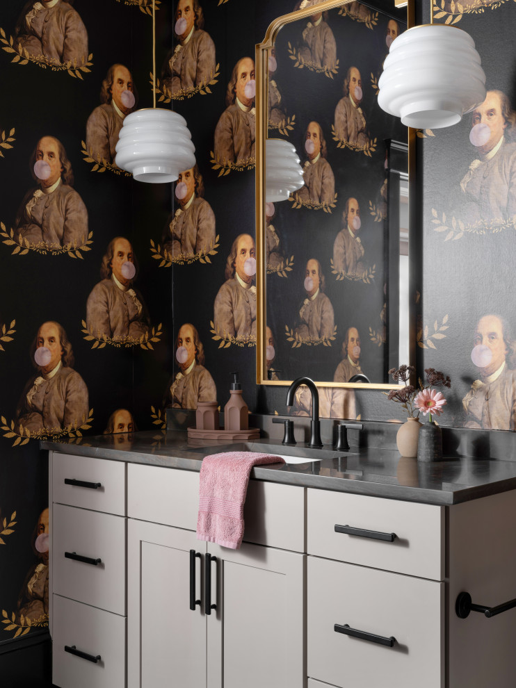 Milton Red Bud - Eclectic - Powder Room - Atlanta - by Ecraft LLC. | Houzz