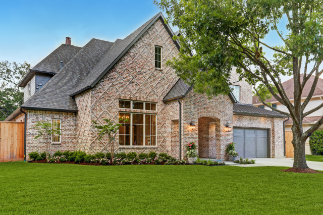 Reclaimed Brick Modern French Country - French Country - House Exterior ...