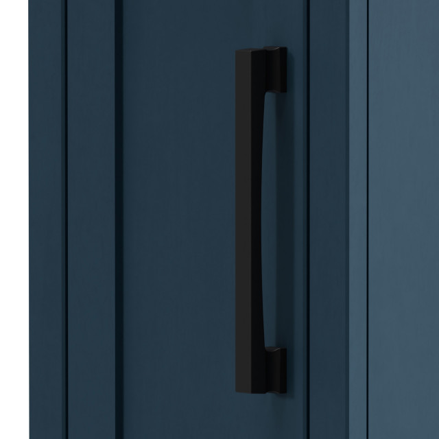 Legends Home Nantucket 14 inch Chairside Table, Blue Denim and Whiskey ...