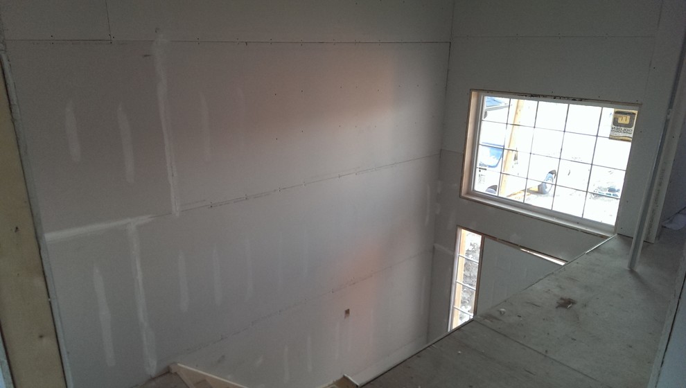 What should I do with this 2 storey wall?