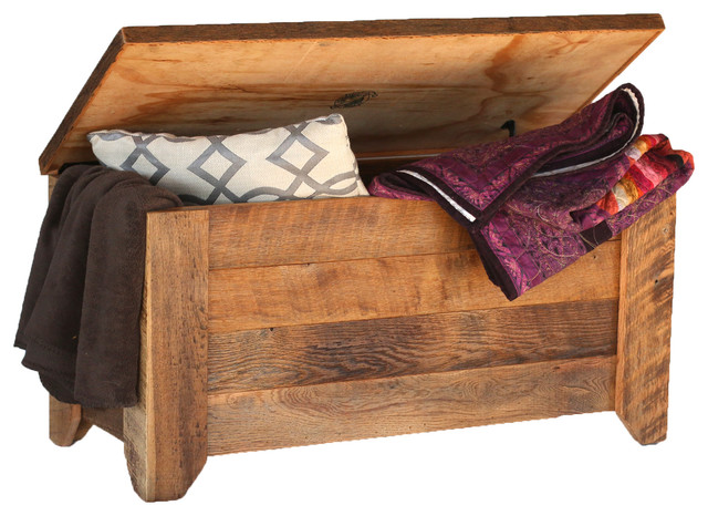 Blanket Chest, Storage Bench - Rustic - Accent And Storage Benches - by ...