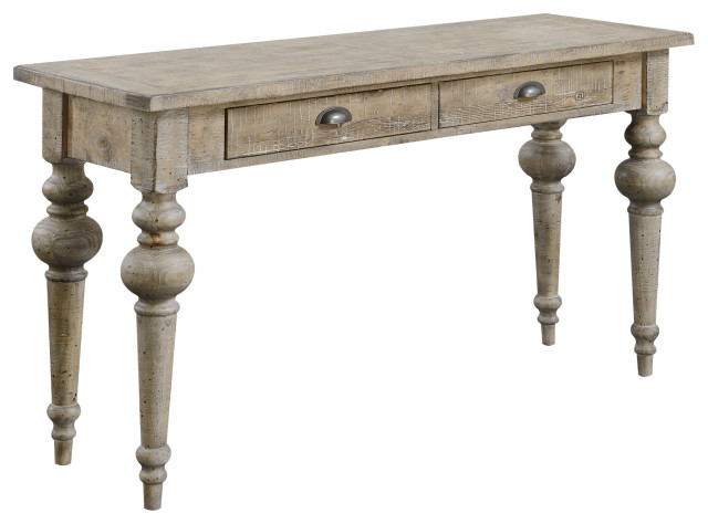 Cunningham Sofa Table, Sandstone Buff - French Country - Console Tables ...