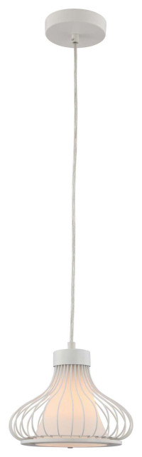 Volume Lighting 1680 1 Light 9"W Mini Pendant - Transitional - Pendant ...