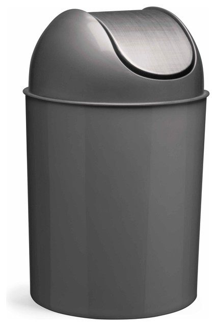 Umbra Mini Waste Can, 1.5 Gallon With Swing Lid - Contemporary ...