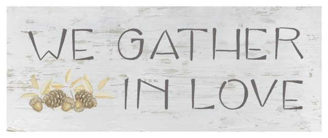 "Beautiful Bounty Sign IV" Digital Paper Print by James Wiens, 32"x14 ...