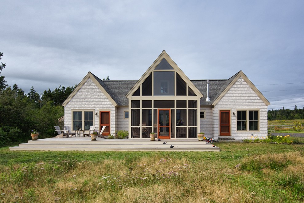 Maine House & Barn - Farmhouse - Portland Maine - by Dave Clough ...