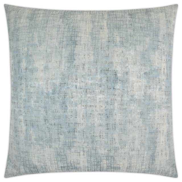 River Grass Pillow - Seaglass, 24" x 24" - Contemporary - Decorative ...
