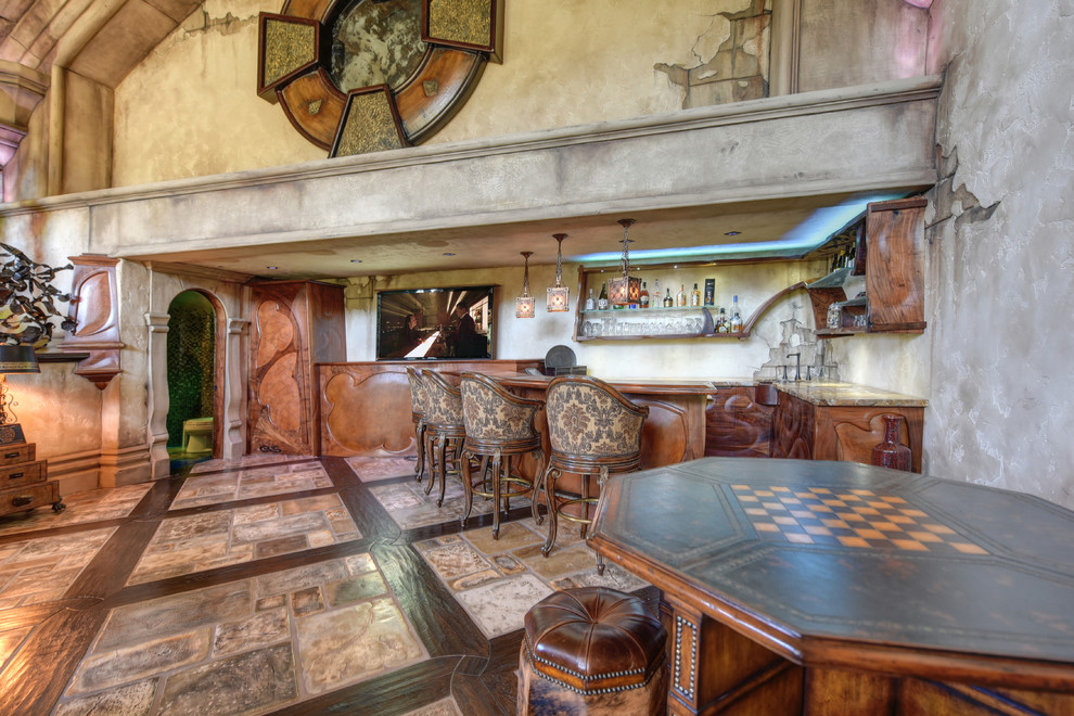 Castle - Mediterranean - Home Bar - Sacramento - by Todd Peddicord ...