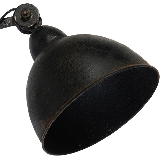 Benzara BM285137 18" Wall Mounted Lamp, Extendable Accordion Arm ...