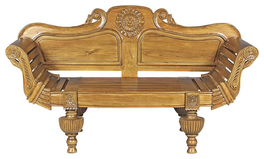 Design Toscano Halifax Console Bench - Traditional - Accent And Storage ...