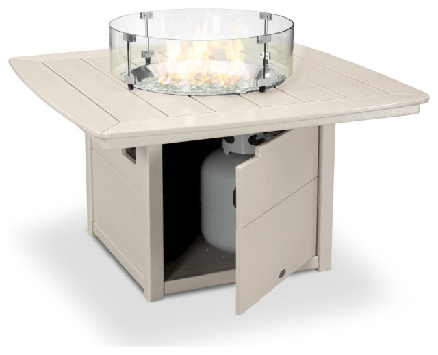 Polywood 42" Nautical Fire Pit Table - Transitional - Fire Pits - by ...
