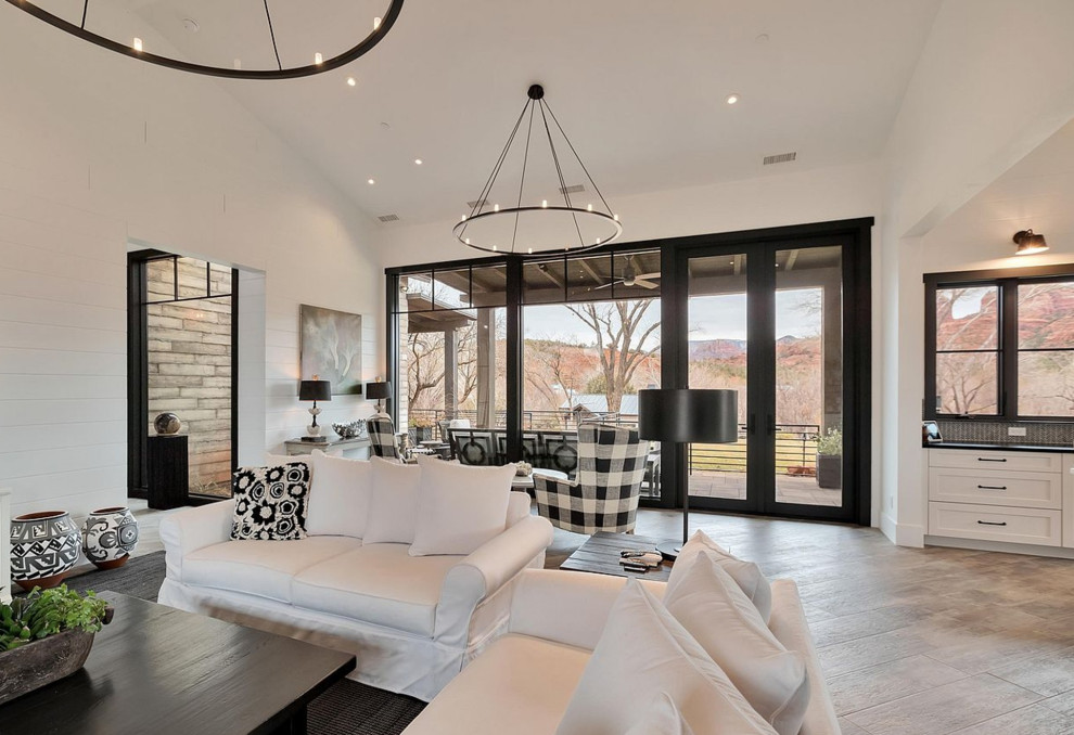 Modern Farmhouse - Country - Living Room - Phoenix - by Matt Dougan ...