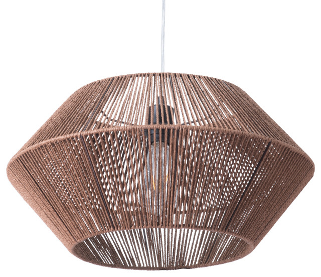 Kendrick Ceiling Lamp Brown - Beach Style - Pendant Lighting - by ...