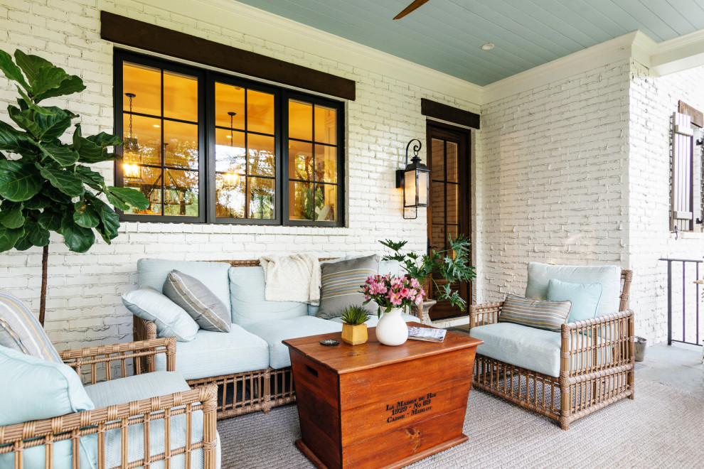 Front Porch - Traditional - Veranda - Nashville - by Forte Building ...