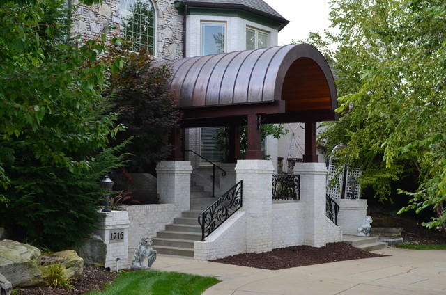 Barrel Vaulted Copper Arched Roof in Upper St. Clair (Pittsburgh), PA ...