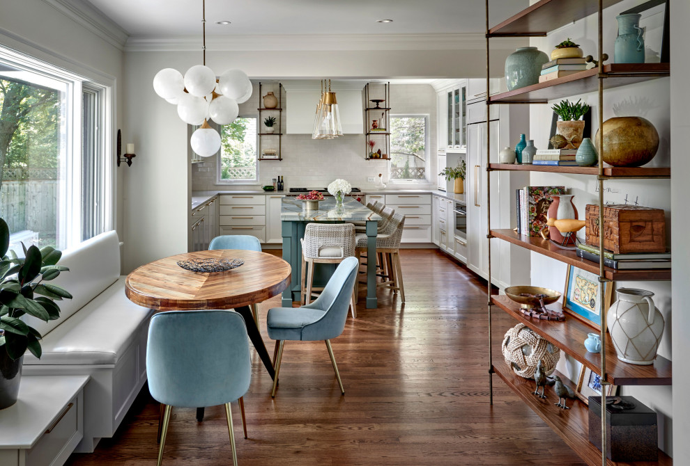Timeless Rehab - Kitchen - Transitional - Kitchen - Chicago - by Mia ...