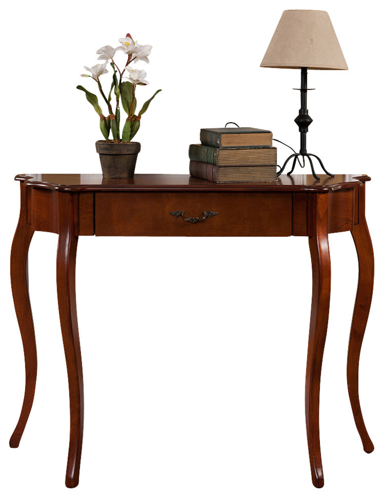Curved Console Table - Traditional - Console Tables - by All Things ...