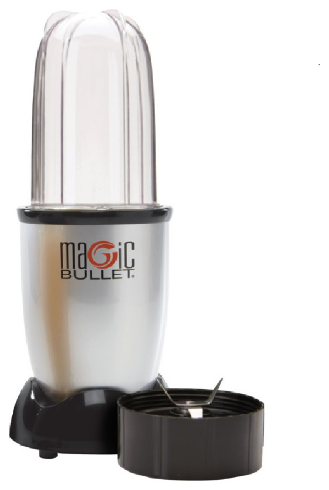 Nostalgia MBR-0301 Magic Bullet Personal Blender Set, Silver - Blenders ...