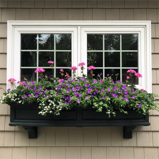 Mayne Nantucket 4ft Weatherproof Traditional Plastic Window Box in ...