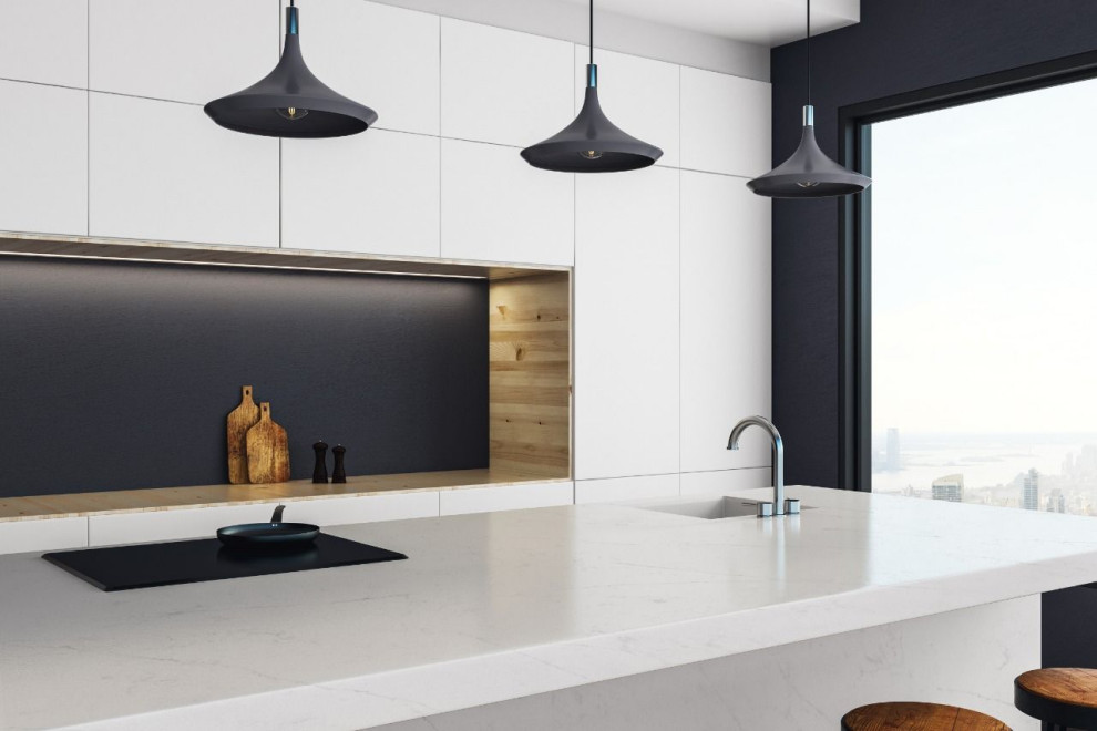 ENIGMA GIZA - Marble Look Engineered Stone Countertops - Kitchen - New ...