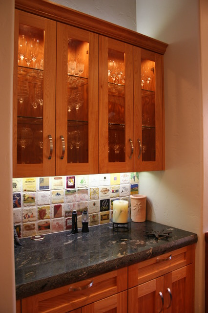 Modern Craftsman Style Bar