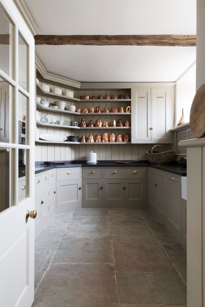 Kitchen, Scullery, Pantry - Traditional - Laundry Room - London