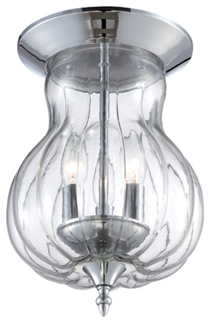 Eurofase 28046-011 3-Light Flushmount, Dupont - Traditional - Flush ...