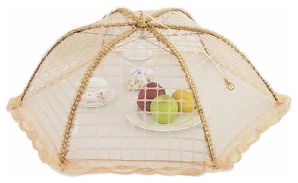 Lace Round Food Cover, Coffee - Traditional - Specialty Serveware - by ...