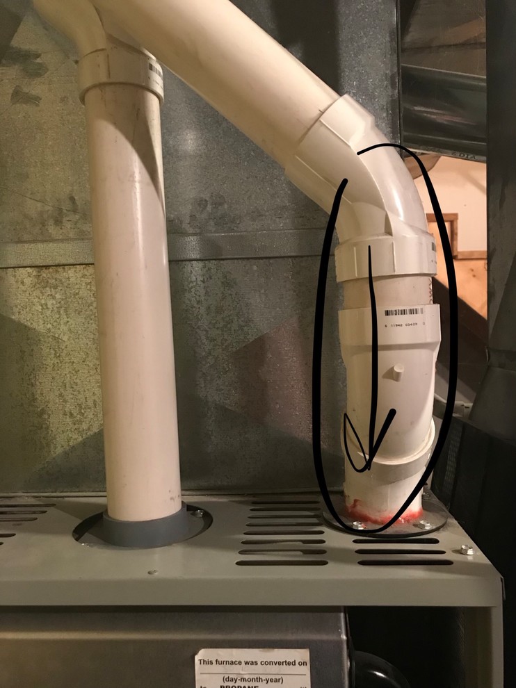 Water Drip inside Furnace