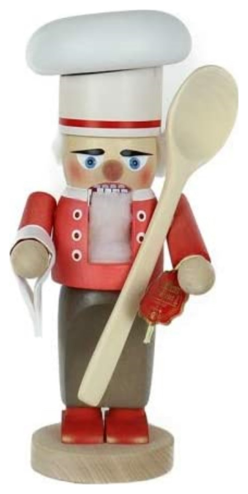 Steinbach Chubby Nutcracker Collection, Chef Nutcracker with Wooden ...