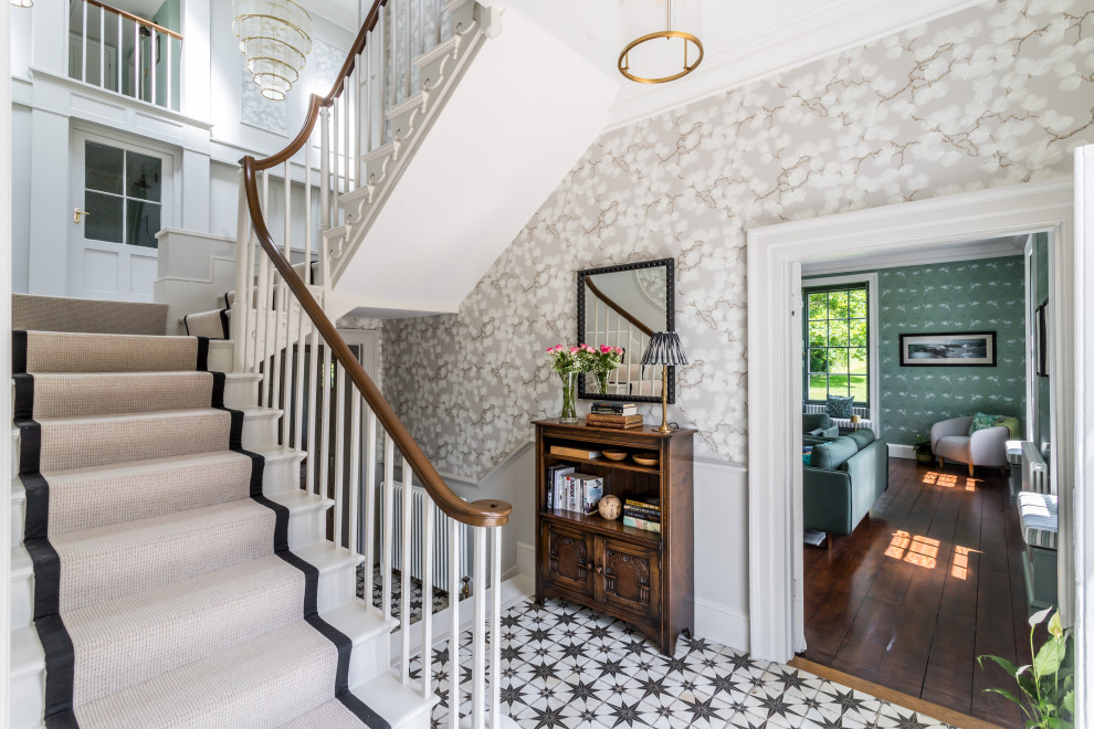 Kent Country Home Interior Design - Traditional - Staircase - Kent - by ...